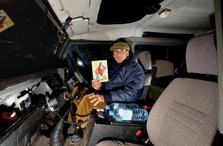 Jeremy Whaley His Land Rover Outside Editorial Stock Photo - Stock ...