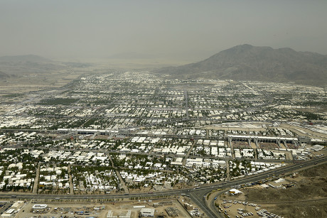 Aerial View Area Near Mount Arafat Editorial Stock Photo - Stock Image ...