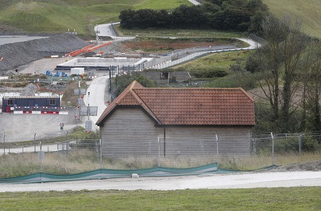 Houses Built Bats Construction Site Hinkley Editorial Stock Photo ...