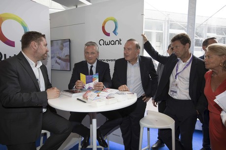 Eric Leandri Cofounder Qwant Bruno Le Editorial Stock Photo - Stock ...