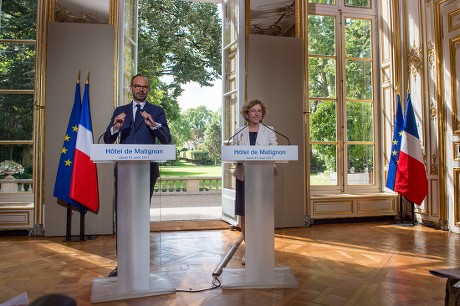 Unions representatives meet with French Prime Minister, Paris, France ...