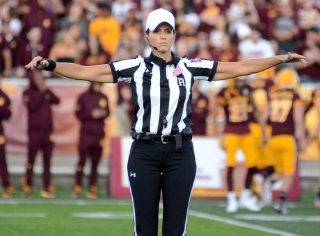 Referee Amada Sauer Makes History She Editorial Stock Photo - Stock ...