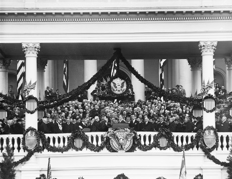 Inauguration Us President Franklin Roosevelt Washington Editorial Stock ...