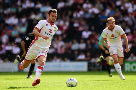 Milton Keynes Dons Midfielder Alex Gilbey Editorial Stock Photo - Stock ...