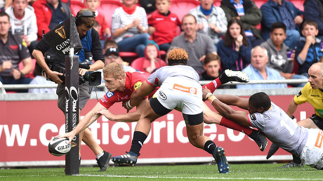 Scarlets v Southern Kings - Guinness PRO14 - 02 Sep 2017 Stock Pictures ...