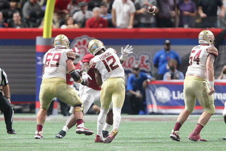 Action During Chickfila Kickoff Game Featuring Editorial Stock Photo ...