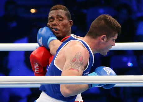 Light Heavyweight Final Joe Ward Vs Editorial Stock Photo - Stock Image ...