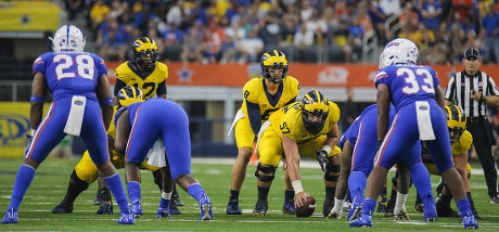 Arlington Tx Usa Michigan Quarterback John Editorial Stock Photo ...