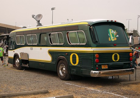 Old Eugene Public Bus Restored Classy Editorial Stock Photo - Stock ...