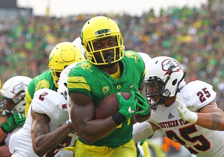 Oregon Ducks Running Back Royce Freeman Editorial Stock Photo - Stock ...