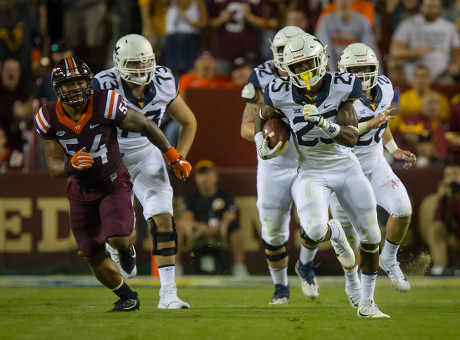 West Virginia vs. Virginia Tech, USA - 03 Sep 2017 Stock Pictures ...