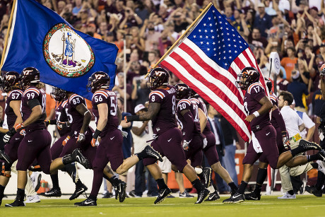 NCAA Football West Virginia vs Virginia Tech, Landover, USA - 03 Sep ...