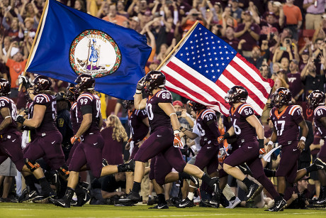 NCAA Football West Virginia vs Virginia Tech, Landover, USA - 03 Sep ...