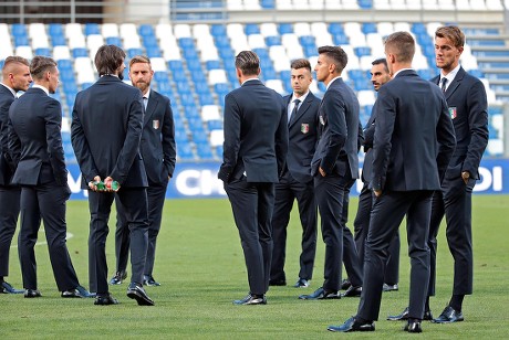 Italy pitch inspection, Reggio Emilia - 04 Sep 2017 Stock Pictures ...