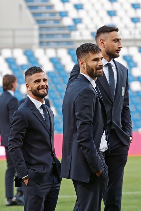 Italy pitch inspection, Reggio Emilia - 04 Sep 2017 Stock Pictures ...