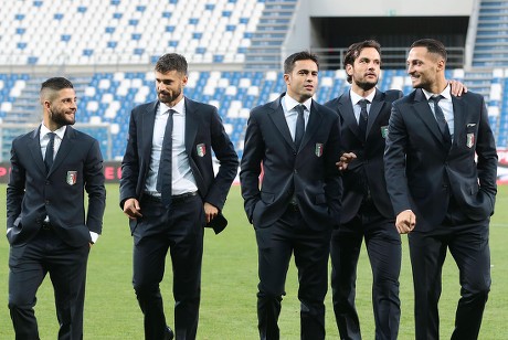 Italy pitch inspection, Reggio Emilia - 04 Sep 2017 Stock Pictures ...