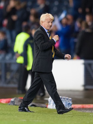 Scotland Coach Gordon Strachan Editorial Stock Photo - Stock Image ...