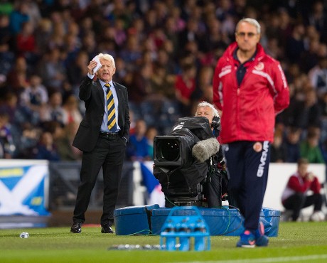 Scotland Coach Gordon Strachan Editorial Stock Photo - Stock Image ...
