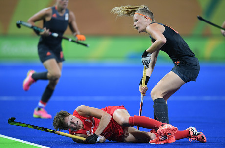 Hannah Macleod Team Gb Falls Against Editorial Stock Photo - Stock ...