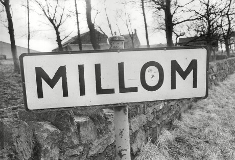Sign Millom Town Cheshire Box 722 Editorial Stock Photo - Stock Image ...