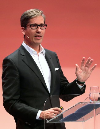 Frank Strauss Ceo Postbank Speaks Man Editorial Stock Photo - Stock ...