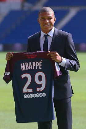 Psg Kylian Mbappe Presentation Editorial Stock Photo - Stock Image ...
