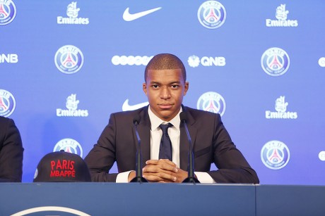 Psg Kylian Mbappe Presentation Editorial Stock Photo - Stock Image ...