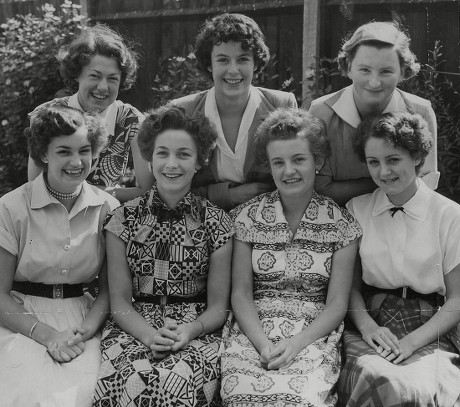 Seven Girls Competing Title Miss Sutton Editorial Stock Photo - Stock ...
