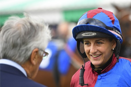 Jockey Josephine Gordon Talks Connections During Editorial Stock Photo ...