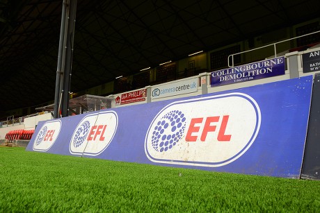 Efl Boards During Efl Sky Bet Editorial Stock Photo - Stock Image ...