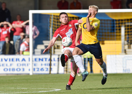 Referee Simon Barrow Gives Yellow Card Editorial Stock Photo - Stock ...