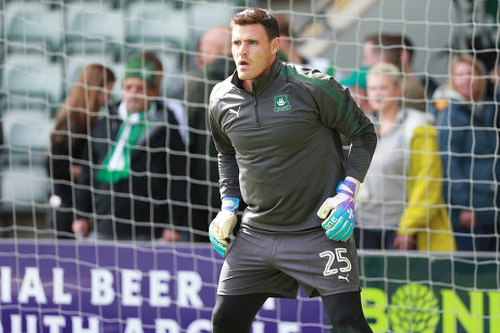 Goalkeeper Kyle Letheren Plymouth Argyle Pre Editorial Stock Photo ...