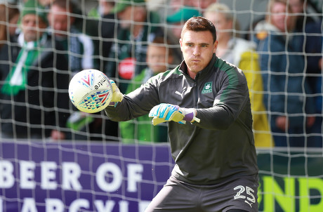 Goalkeeper Kyle Letheren Plymouth Argyle Pre Editorial Stock Photo ...
