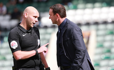 Referee Charles Breakspear Has Award Plymouth Editorial Stock Photo ...