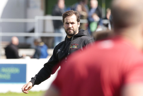 Daniel Pullinger Plymouth Albion Celebrates Try Editorial Stock Photo ...