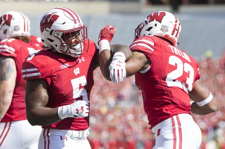 Wisconsin Badgers Running Back Chris James Editorial Stock Photo ...