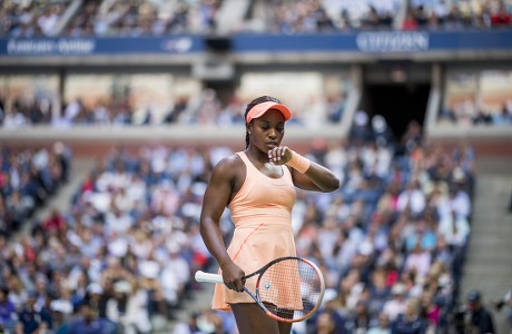 Sloane Stephens United States America Reacts Editorial Stock Photo ...