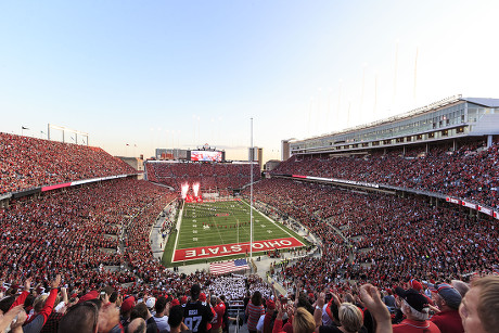 Ohio Stadium Crowd Cheer Ohio State Editorial Stock Photo - Stock Image ...