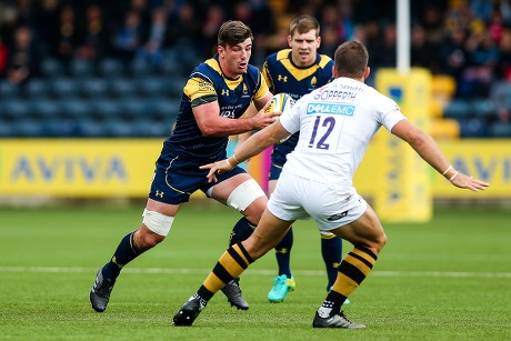 Sam Lewis Worcester Warriors Challenged By Editorial Stock Photo ...