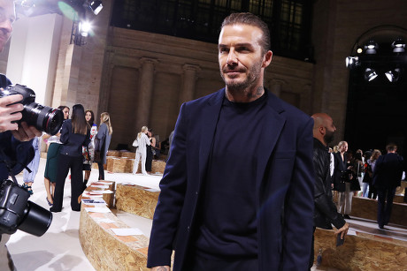 Victoria Beckham On Catwalk Editorial Stock Photo - Stock Image ...
