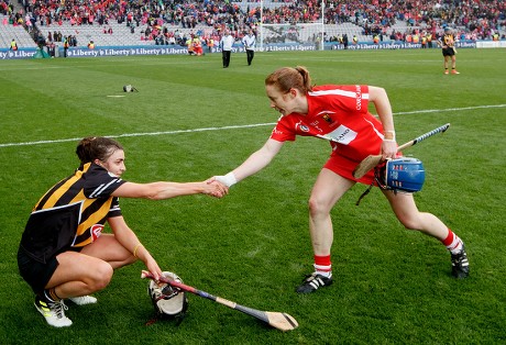Cork Vs Kilkenny Captain Anna Farrell Editorial Stock Photo - Stock ...