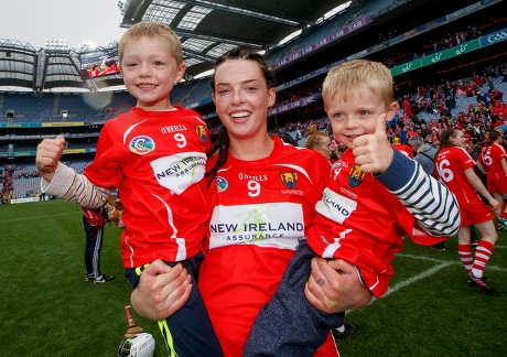 Cork Vs Kilkenny Ashling Thompson Celebrates Editorial Stock Photo ...
