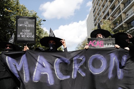 Protesters Dressed Woman Dressed Witches Walk Editorial Stock Photo ...