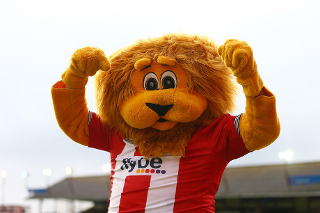 Grecian Lion Exeter City Mascot Celebrates Editorial Stock Photo ...