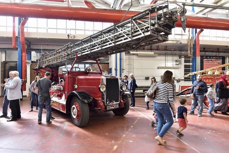 Leyland Metz Turntable Ladder Pump 1937 Editorial Stock Photo - Stock ...
