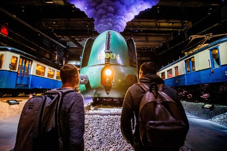 People Look Train Type 12 Atlantic Editorial Stock Photo - Stock Image ...