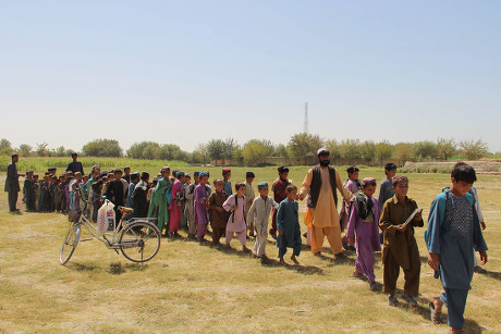Afghan Children Teachers Arrive Attend Lessons Editorial Stock Photo ...