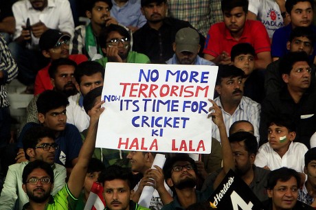Pakistani Spectators Watch Second Ttwenty Cricket Editorial Stock Photo ...