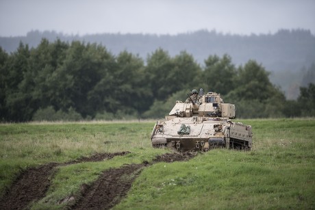 Armoured Troops Skaraborgs Swedish Regiments Practice Editorial Stock ...