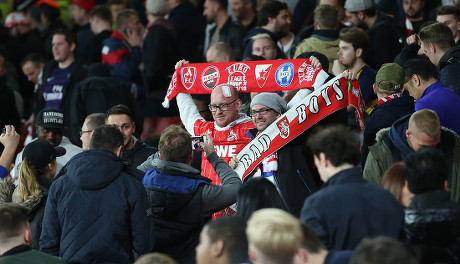 1 Koln Fans Arsenal End Stadium Editorial Stock Photo - Stock Image ...